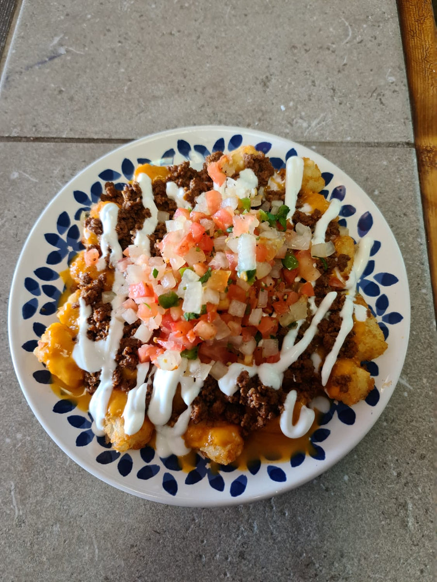 Mexi-fries Deluxe – Rojo Marron