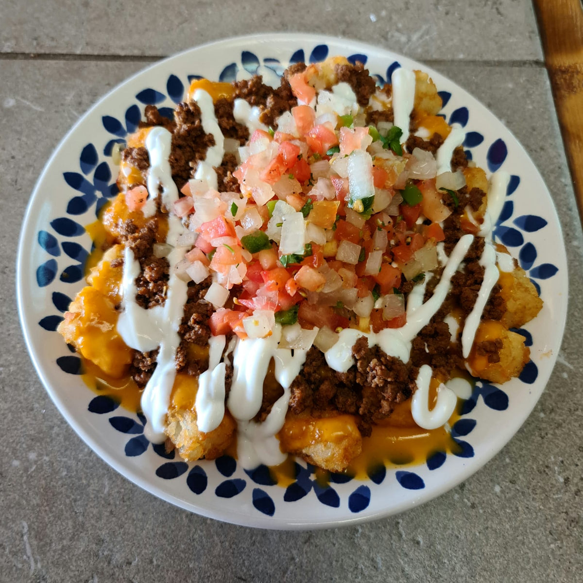 Mexi-fries Deluxe – Rojo Marron